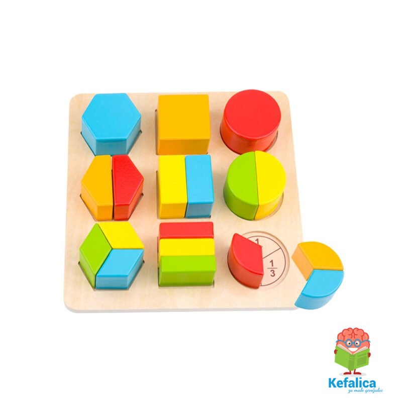 100122 Matematički razlomci - 9u1 set (2-4 godine) - Kefalica 24143
