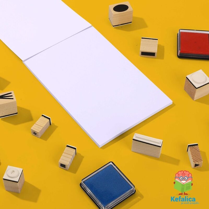 100183 Slikanje pečatima - umjetnički kreativni set (3+) - Kefalica 24408