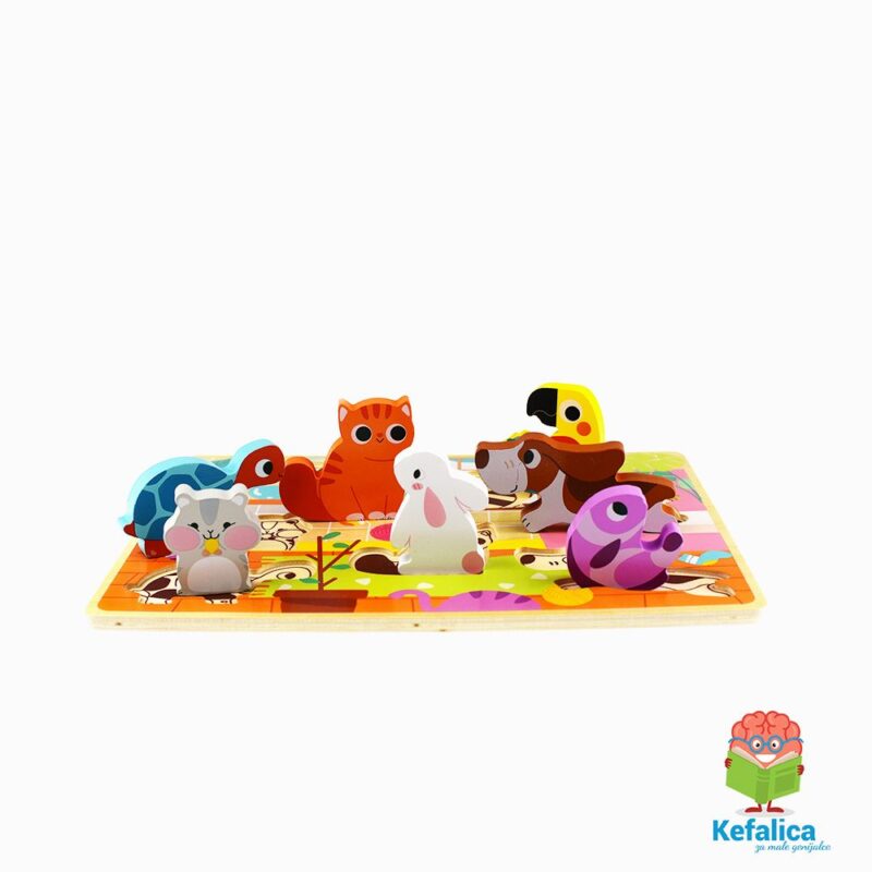 100361 Nova 3D umetaljka - Kućni ljubimci (1+) - Kefalica 25091