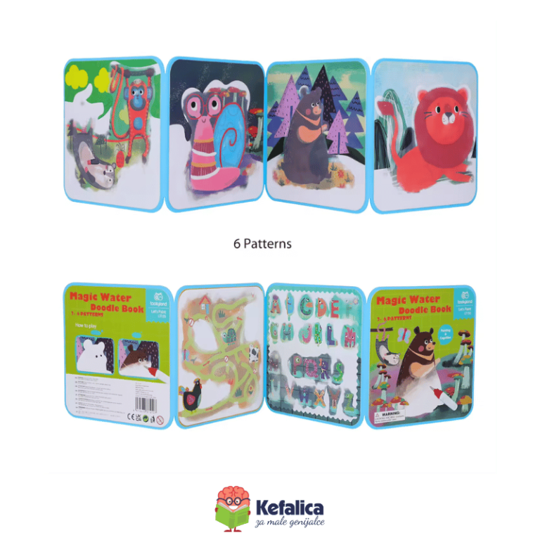 100469 Magično bojenje vodom - bojanka (3+) - Kefalica 24199