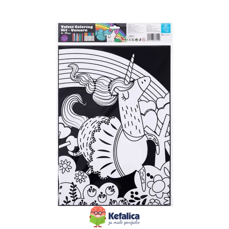 100439 Set za bojenje - Jednorog (4+) - Kefalica 25404